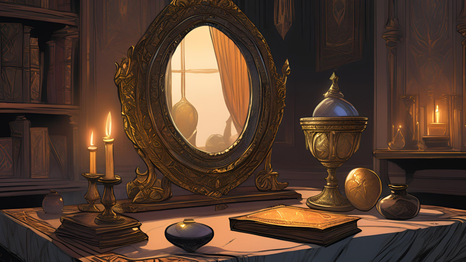 Mirror Shield Spell: Reflect All Negative Energy with Ease